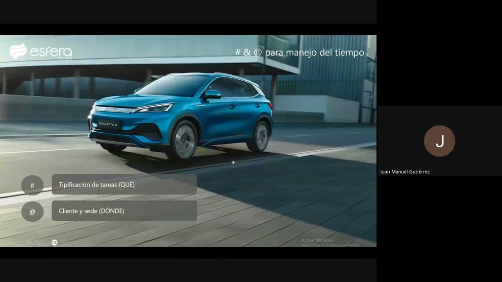 Manejo del tiempo en Esfera Color | Esfera Color